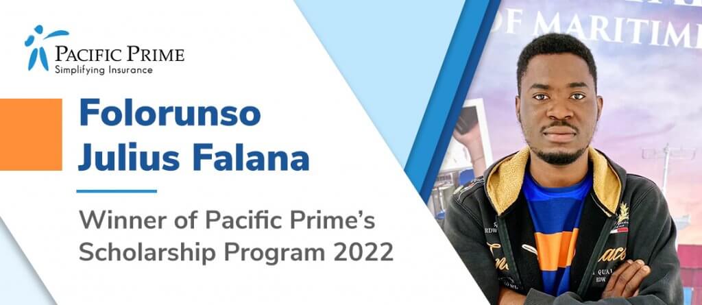 Pacific Prime announces 2022 scholarship winner